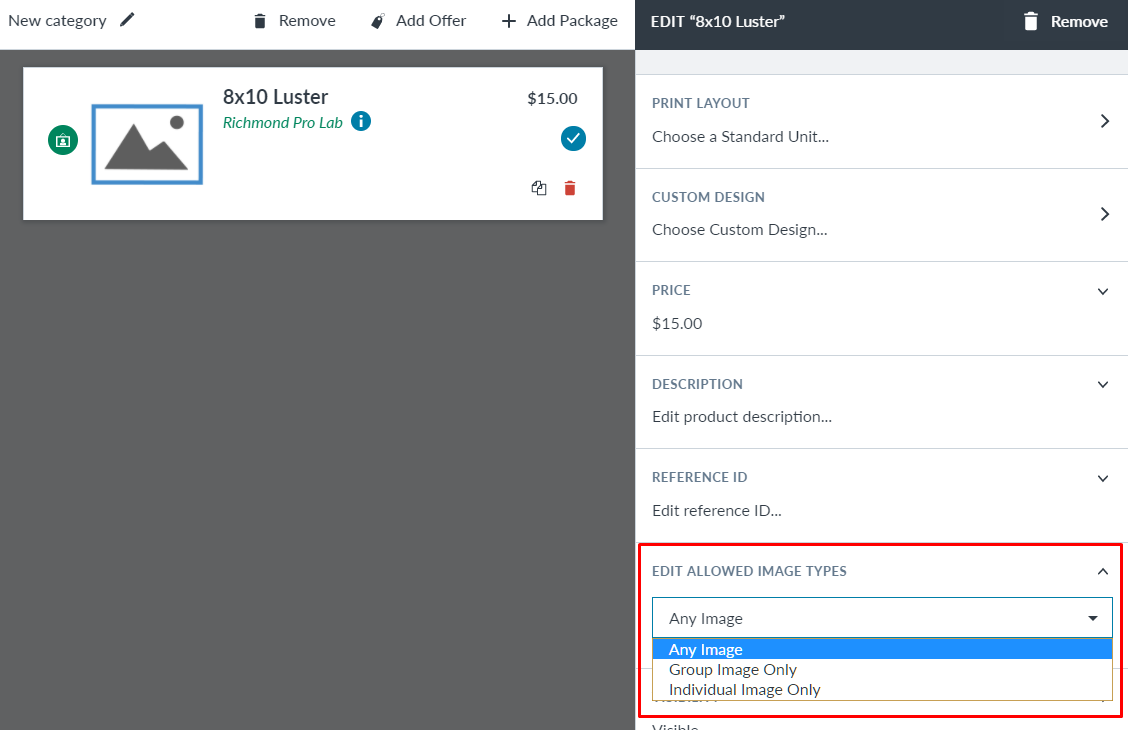 Blueprint: How to Designate Image Type on Products