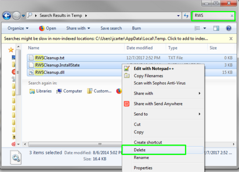 ROES Won't Install - Error 1001: Exception occurred while initializing the installation