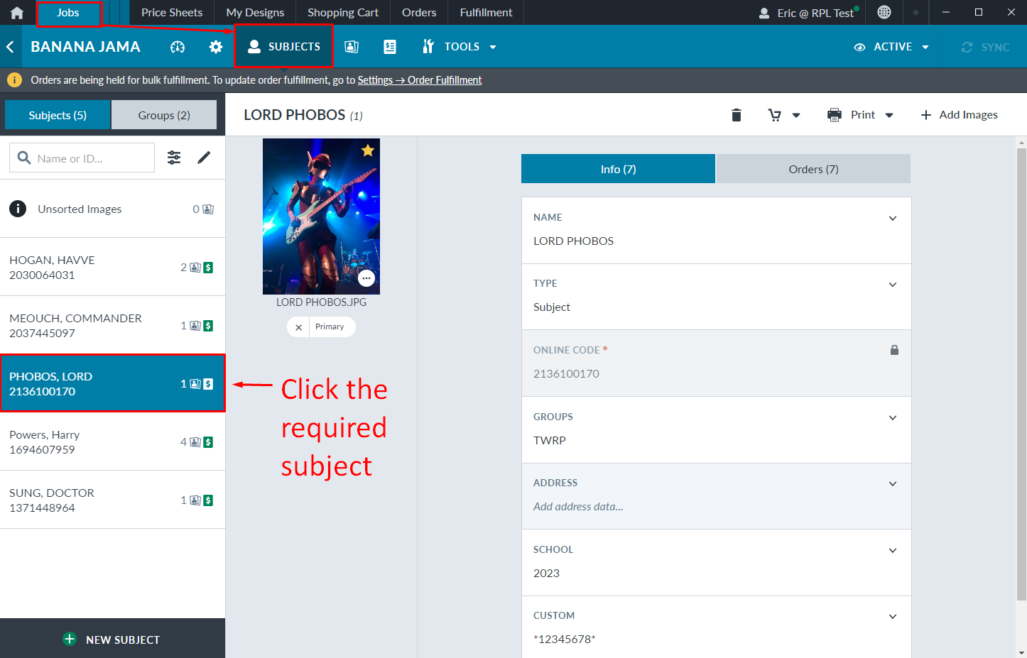 ImageQuix: Creating Cash Orders in BluePrint