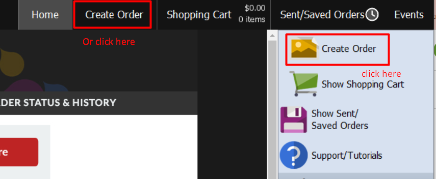 How to - Submit a Full Service Order (ROES)